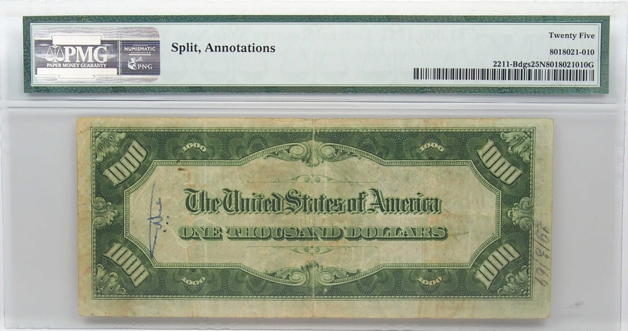 Buy 1934 $1000 Federal Reserve Note New York VF25 Online | Arnold Jewelers