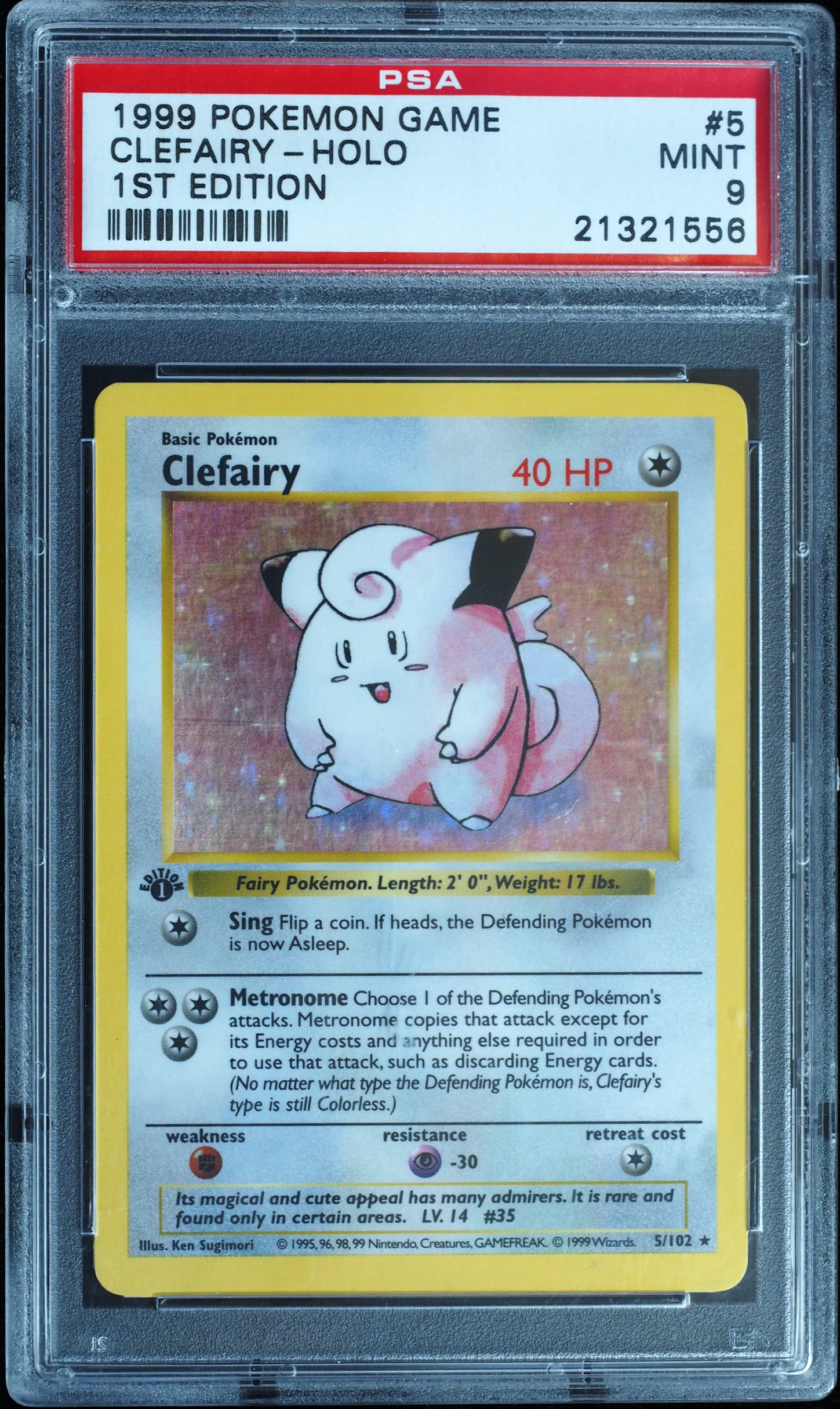 Clefairy Card