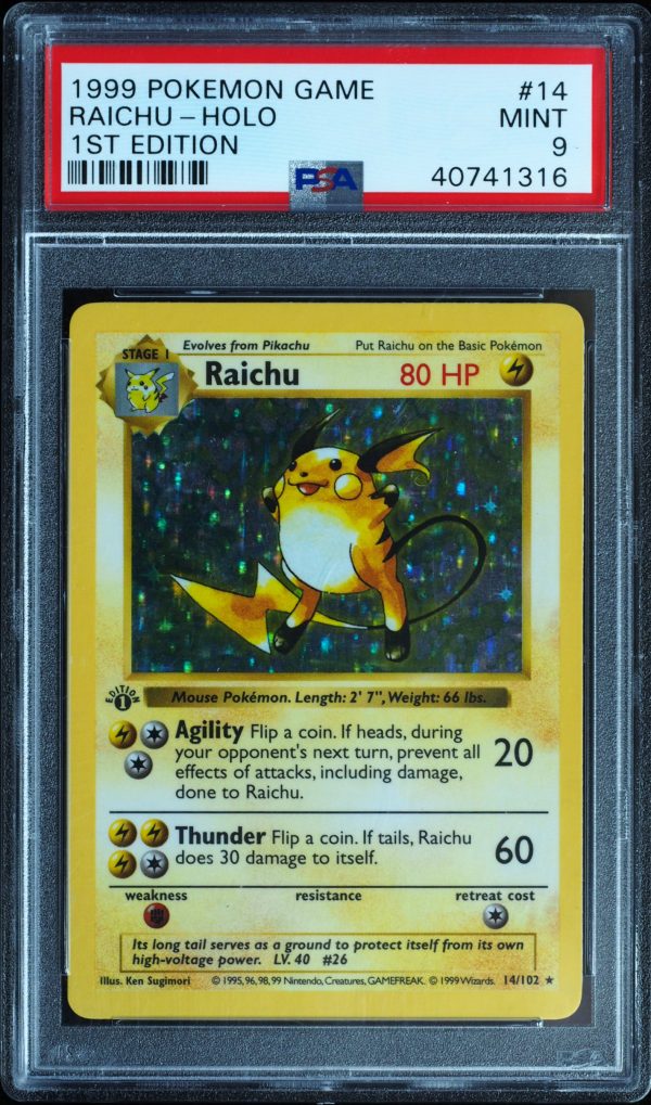 Raichu Card