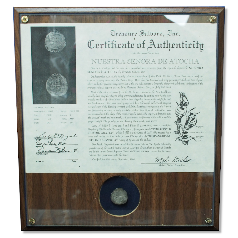 What are Atocha Coins? | Arnold Jewelers