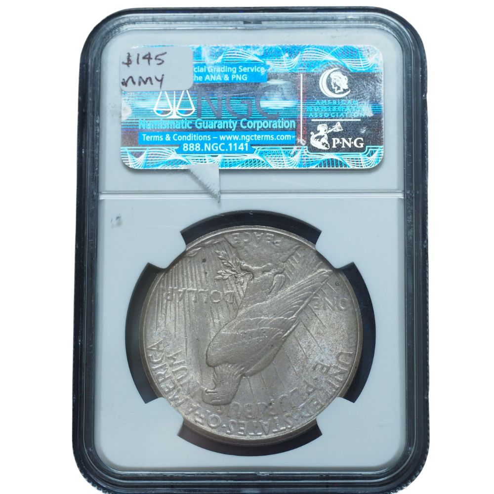 Buy 1925 S Peace Dollar MS61 NGC Online | Arnold Jewelers