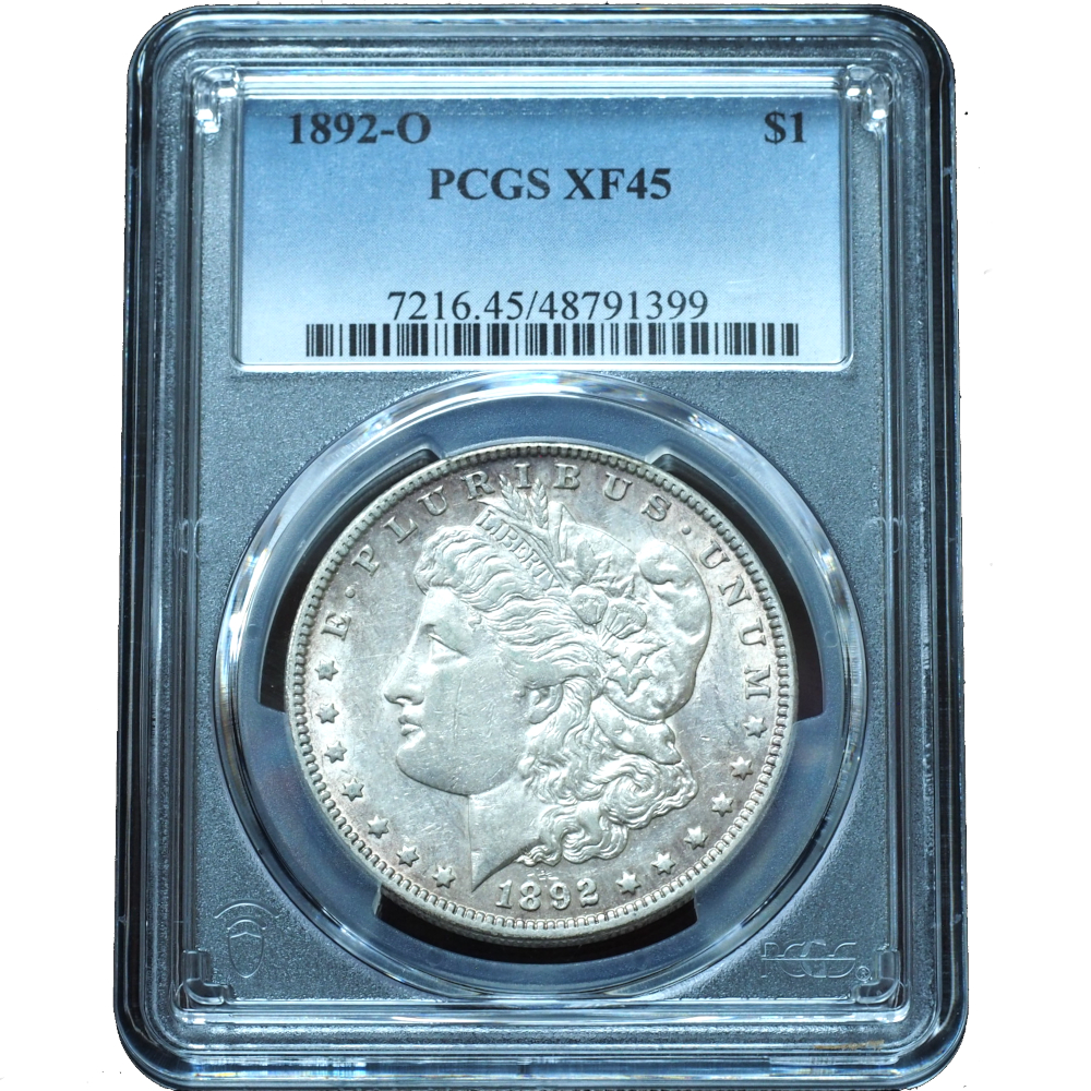 Buy 1892-O Morgan Silver Dollar XF45 PCGS Online | Arnold Jewelers