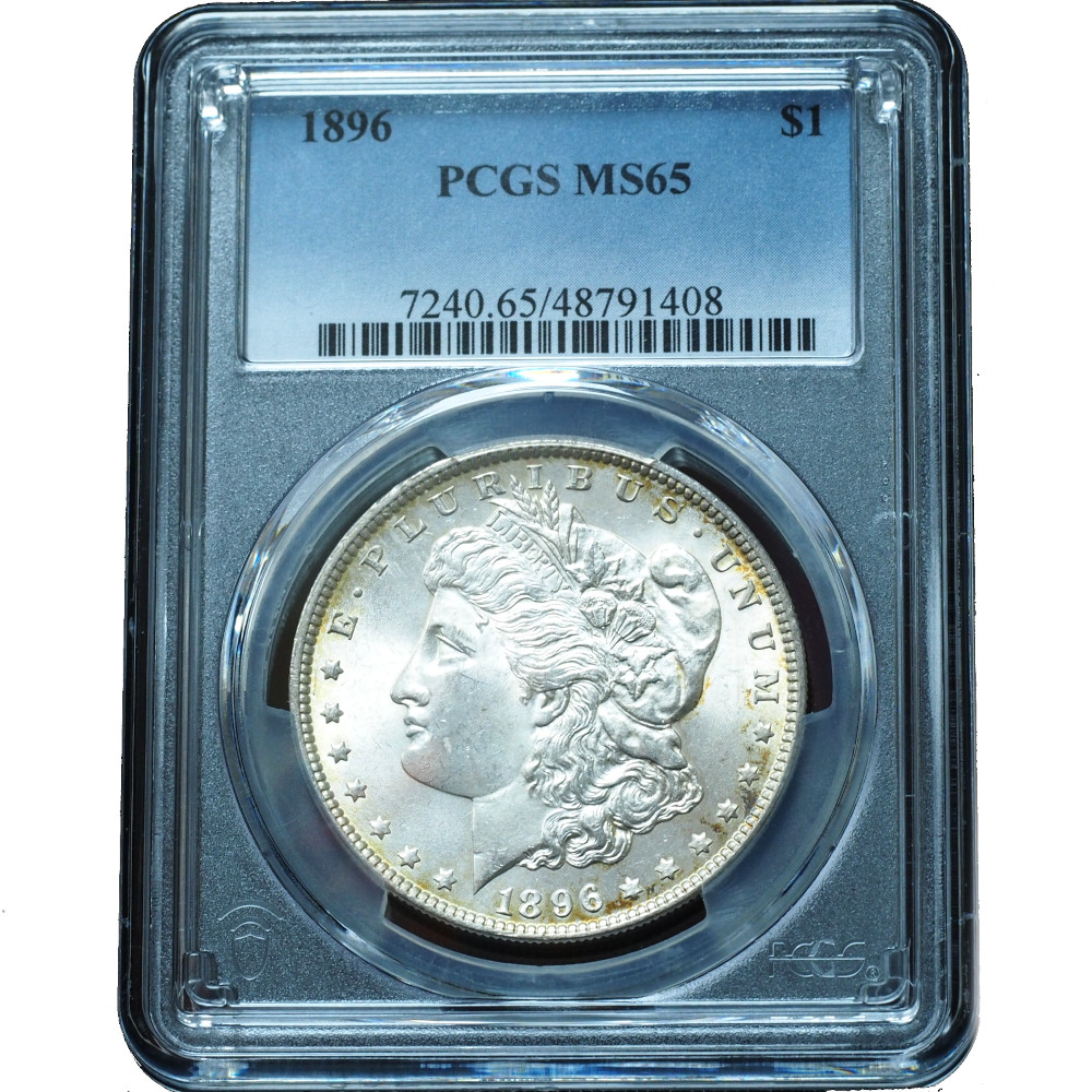 Buy 1896 Morgan Dollar MS65 PCGS Online | Arnold Jewelers