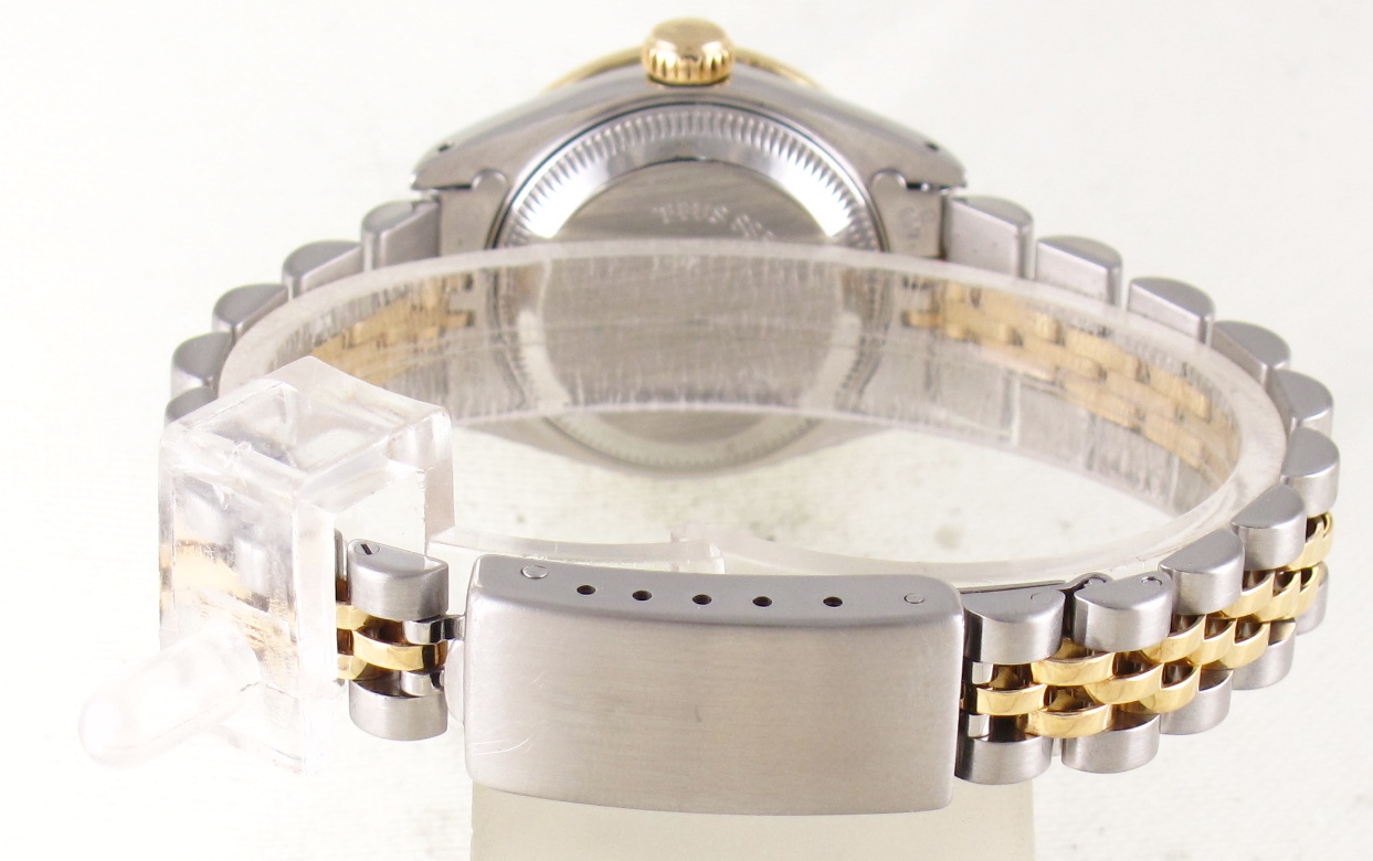 Pre-Owned Ladies Rolex Datejust 1989 Black Diamond Dial | Arnold Jewelers
