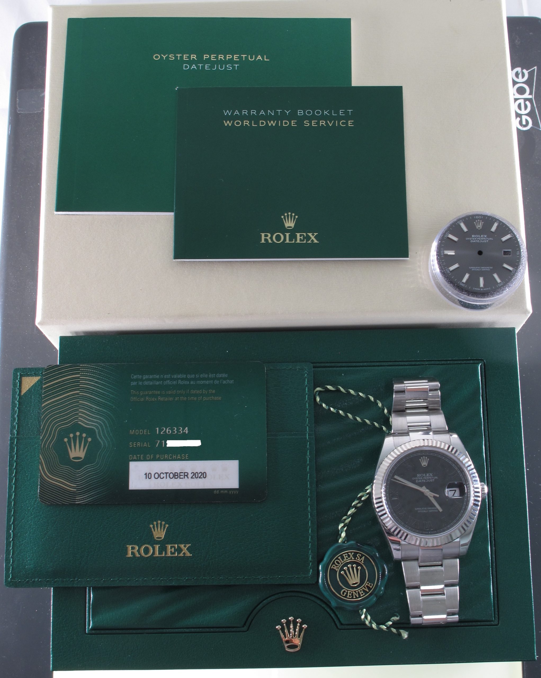 Buy Pre-Owned 2020 Rolex 41MM Stainless Steel Datejust Online | Arnold ...