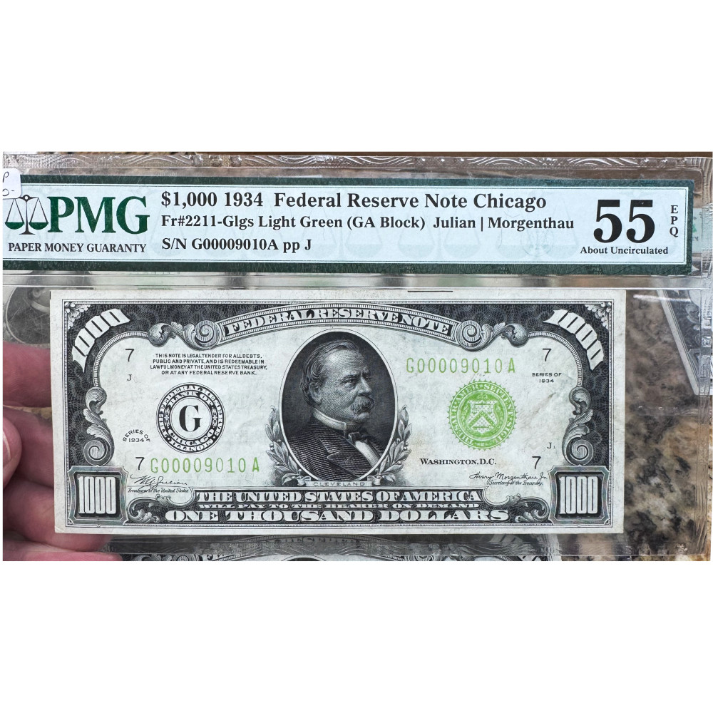 $1000 Dollar Bill | American Currency Collection | Arnold Jewelers